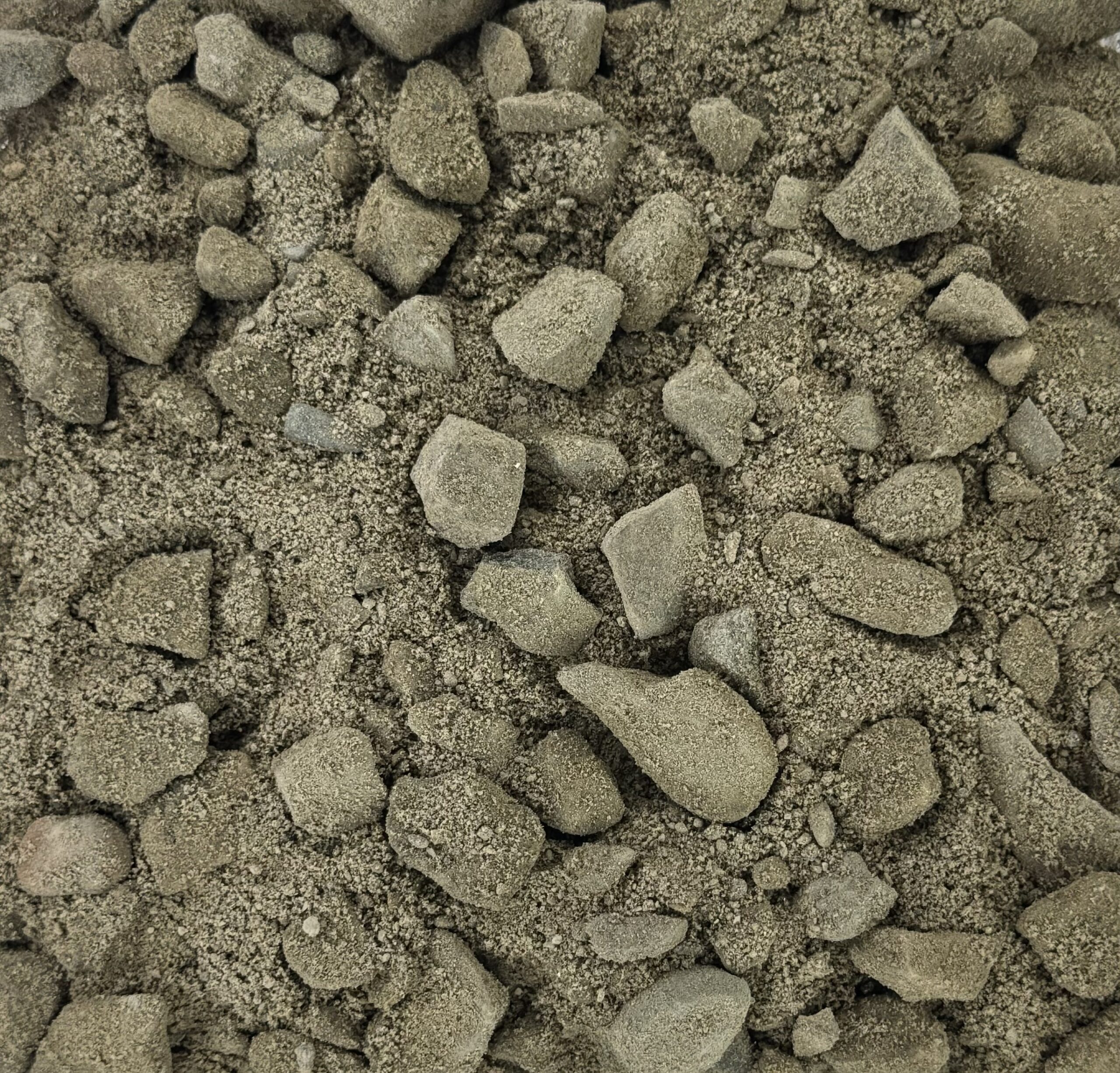 3/4" Crushed Bank Run Gravel - Pike Industries